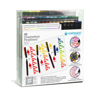 Fineliner Set of 48 | Chameleon Pens Australia
